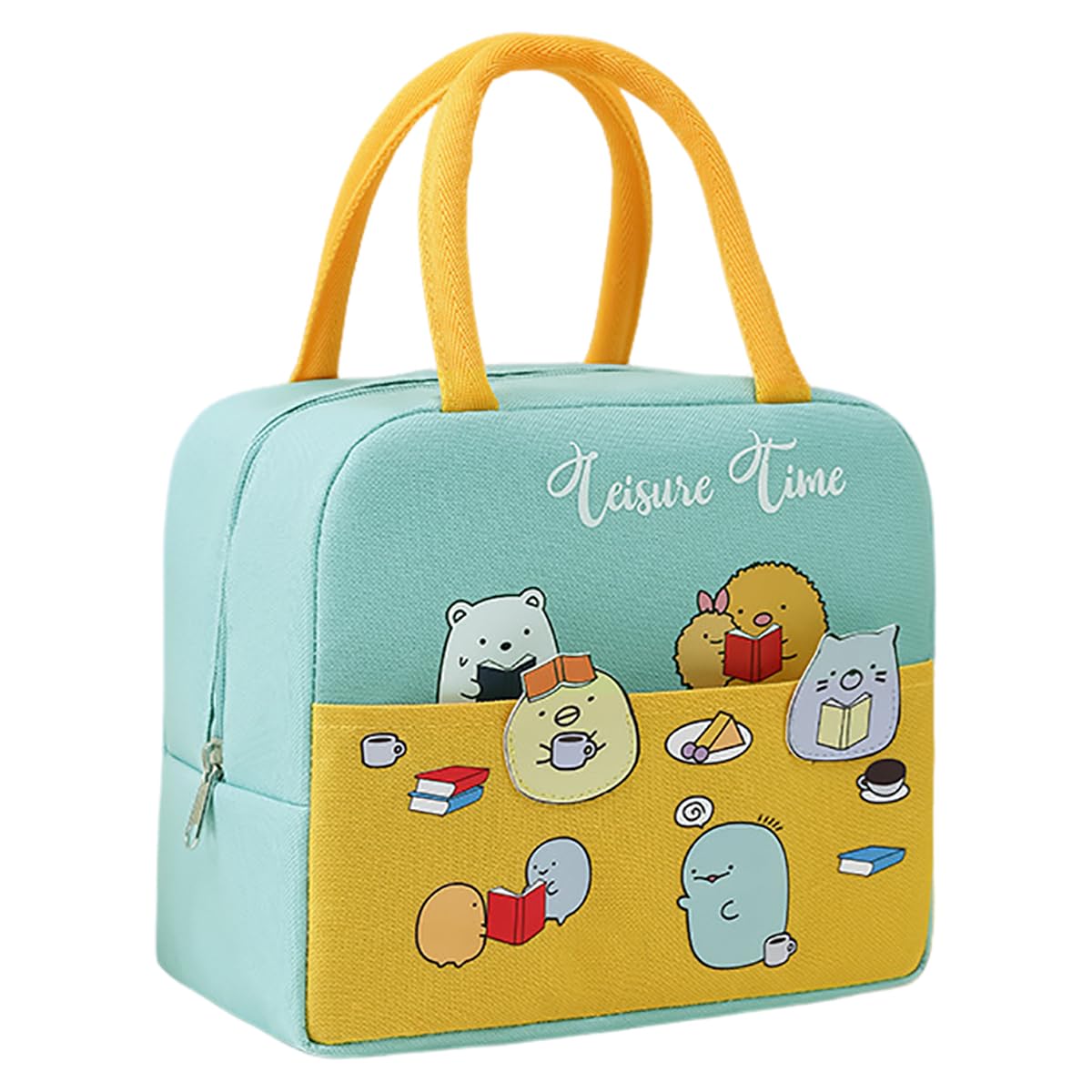 Amazon.com: POYIPI Kawaii Lunch Bag Cute Lunch Box for Women Reusable ...