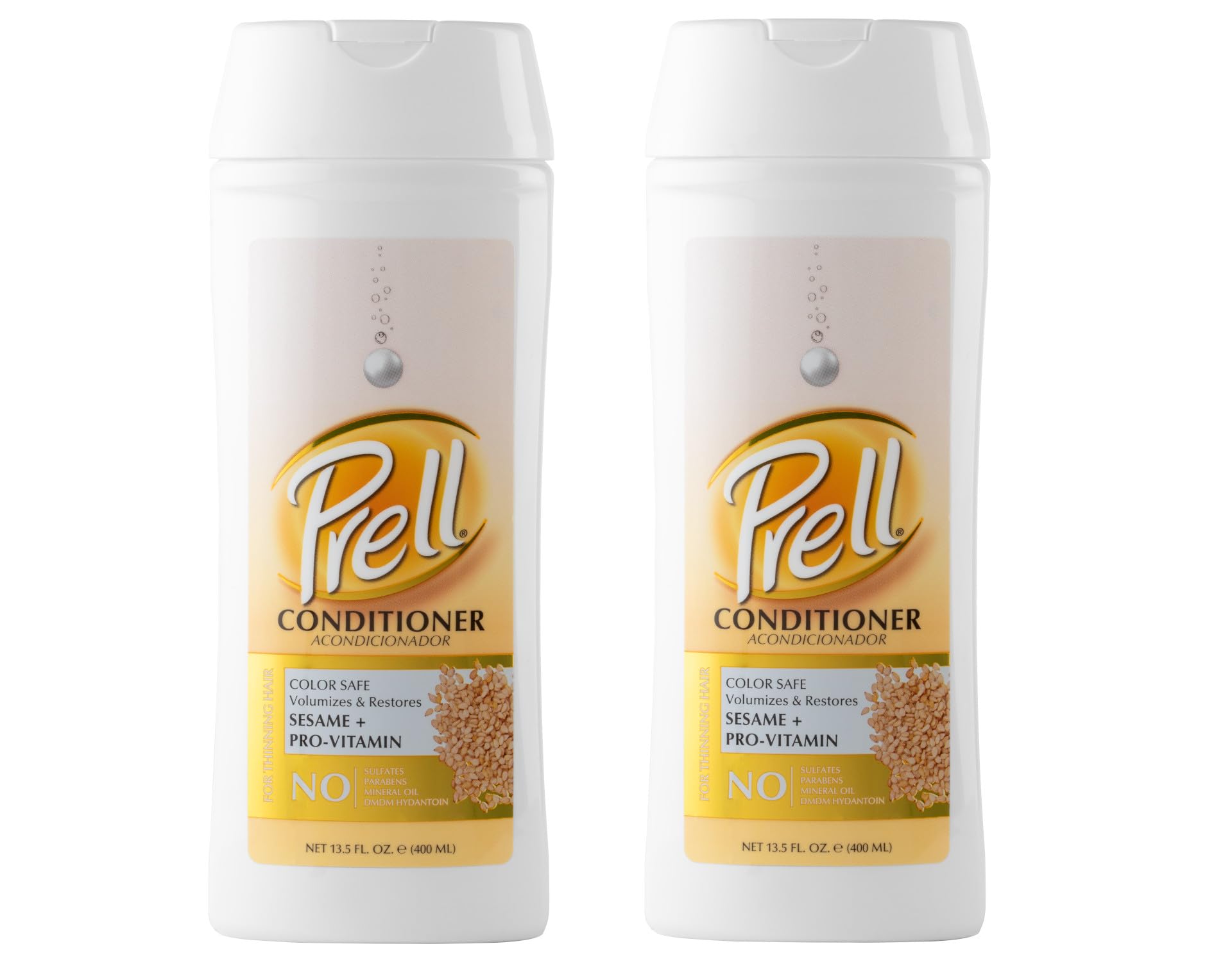 Amazon.com : Prell Sesame + Pro-Vitamin Conditioner for Thinning Hair ...