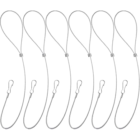 Amazon.com: DGBRSM 2pcs Stainless Steel Adjustable Gate Latch Cable ...