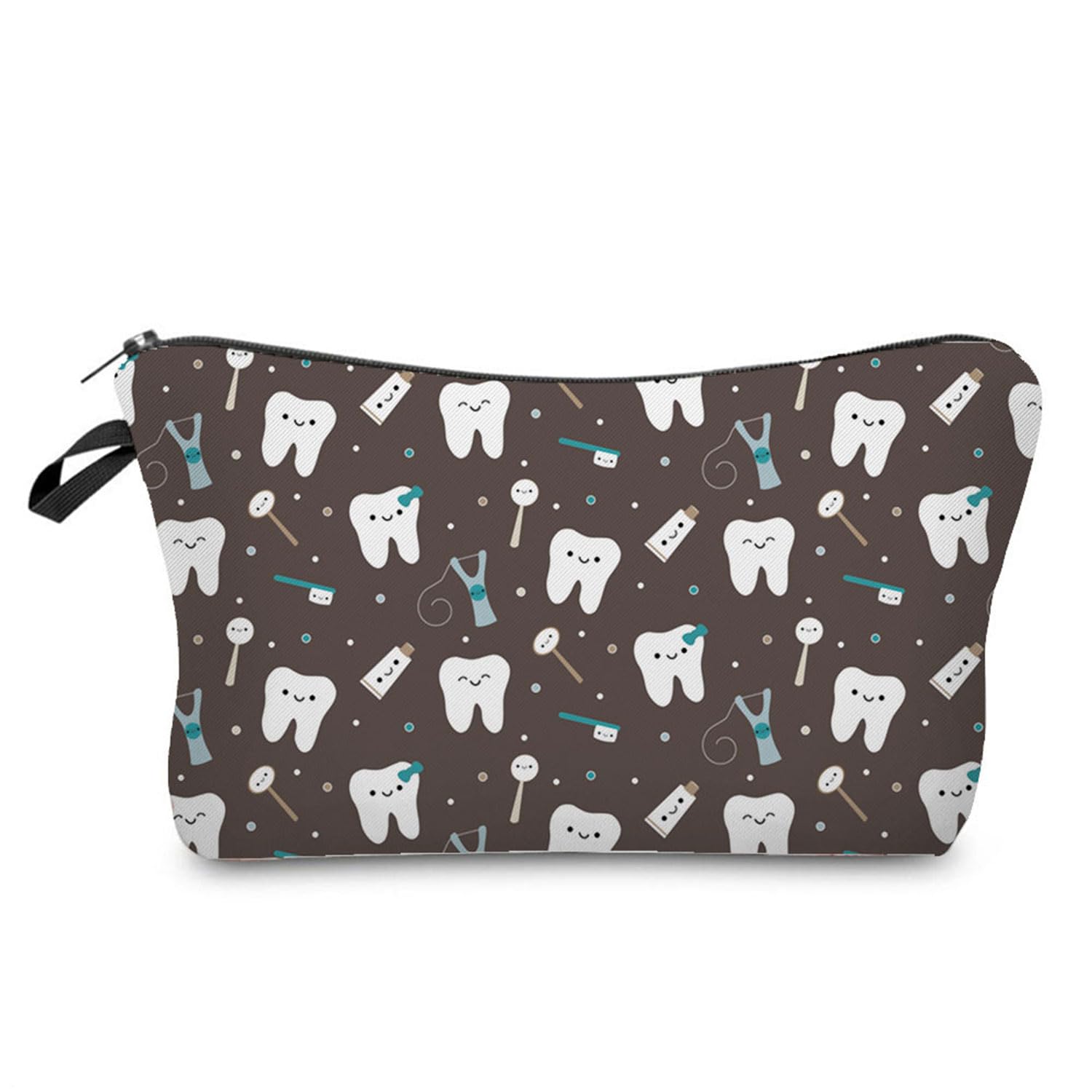 Amazon.com: Livel lhood Tooth Dental Cosmetic Bag for Women Cute Small ...