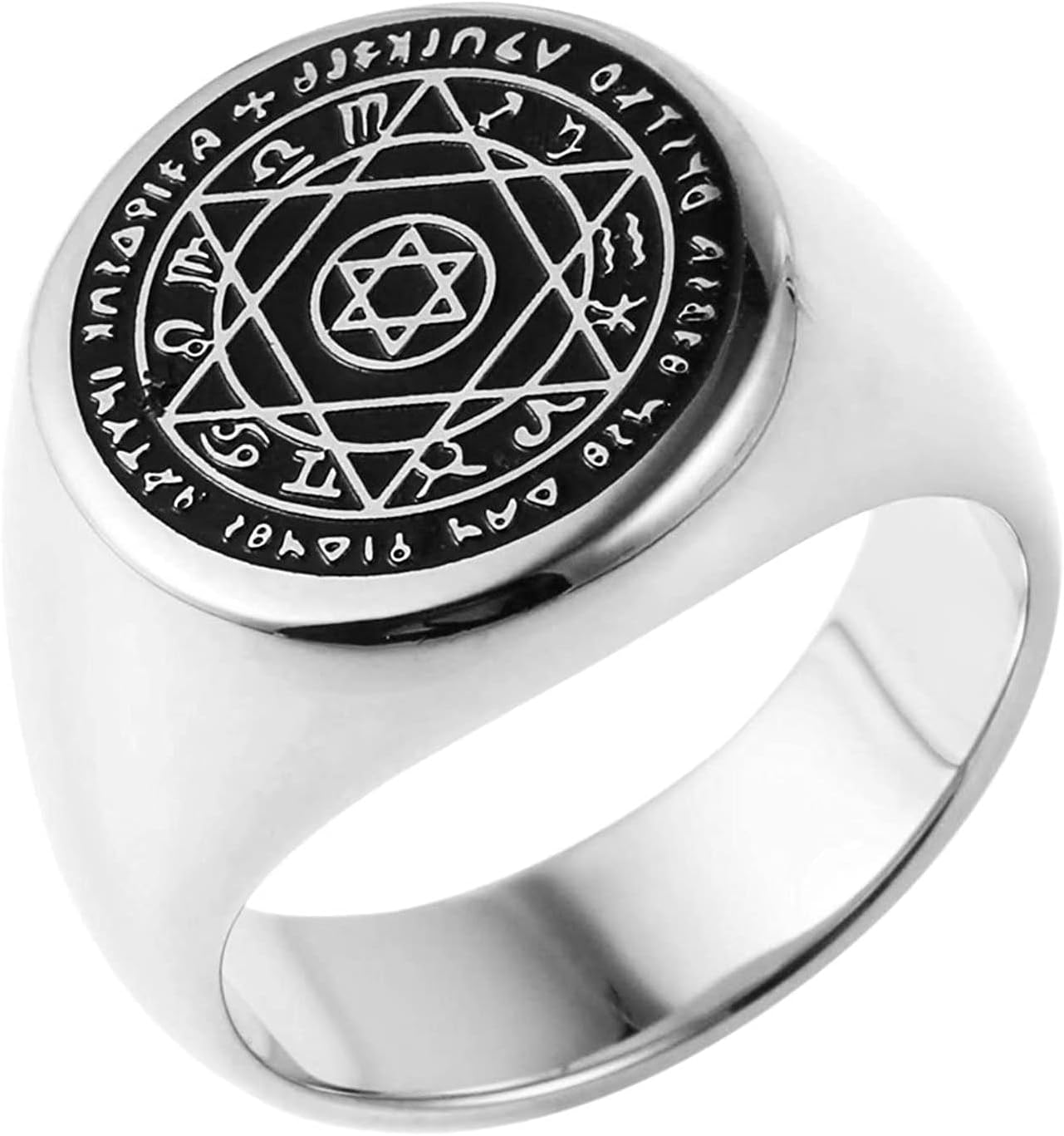 Amazon.com: Renning Talisman Seal Solomon Six-Pointed Star 12 ...