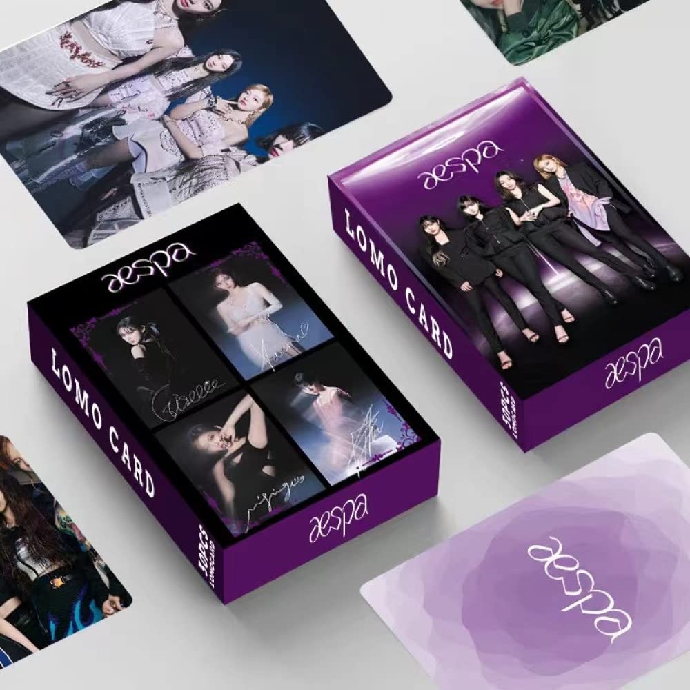 Goodern 30 Pcs Aespa Lomo Cards Aespa 2022 Seasons Greetings ...