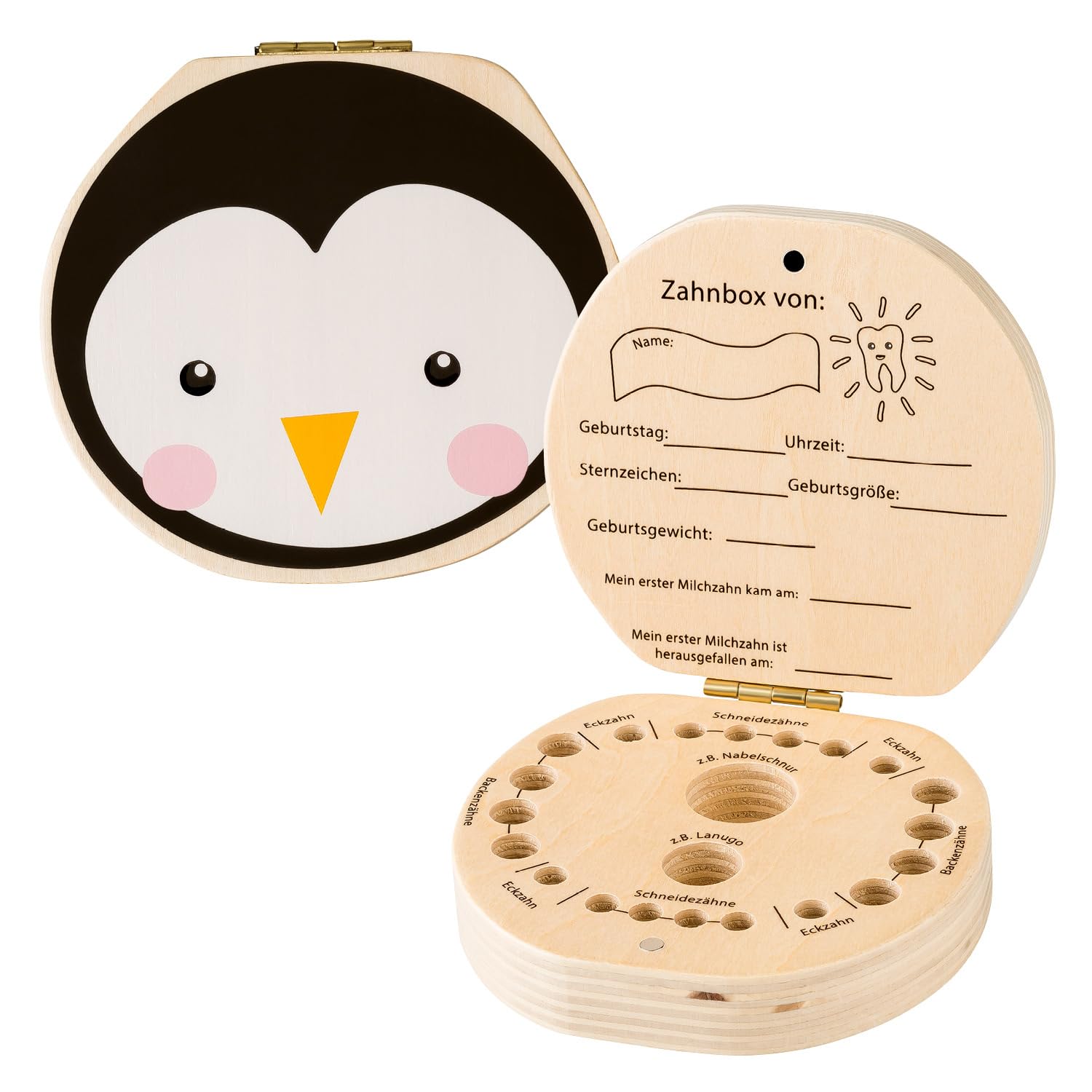 hej kiddo Tooth Box Milk Teeth Box for Milk Teeth Box Boys and Girls ...