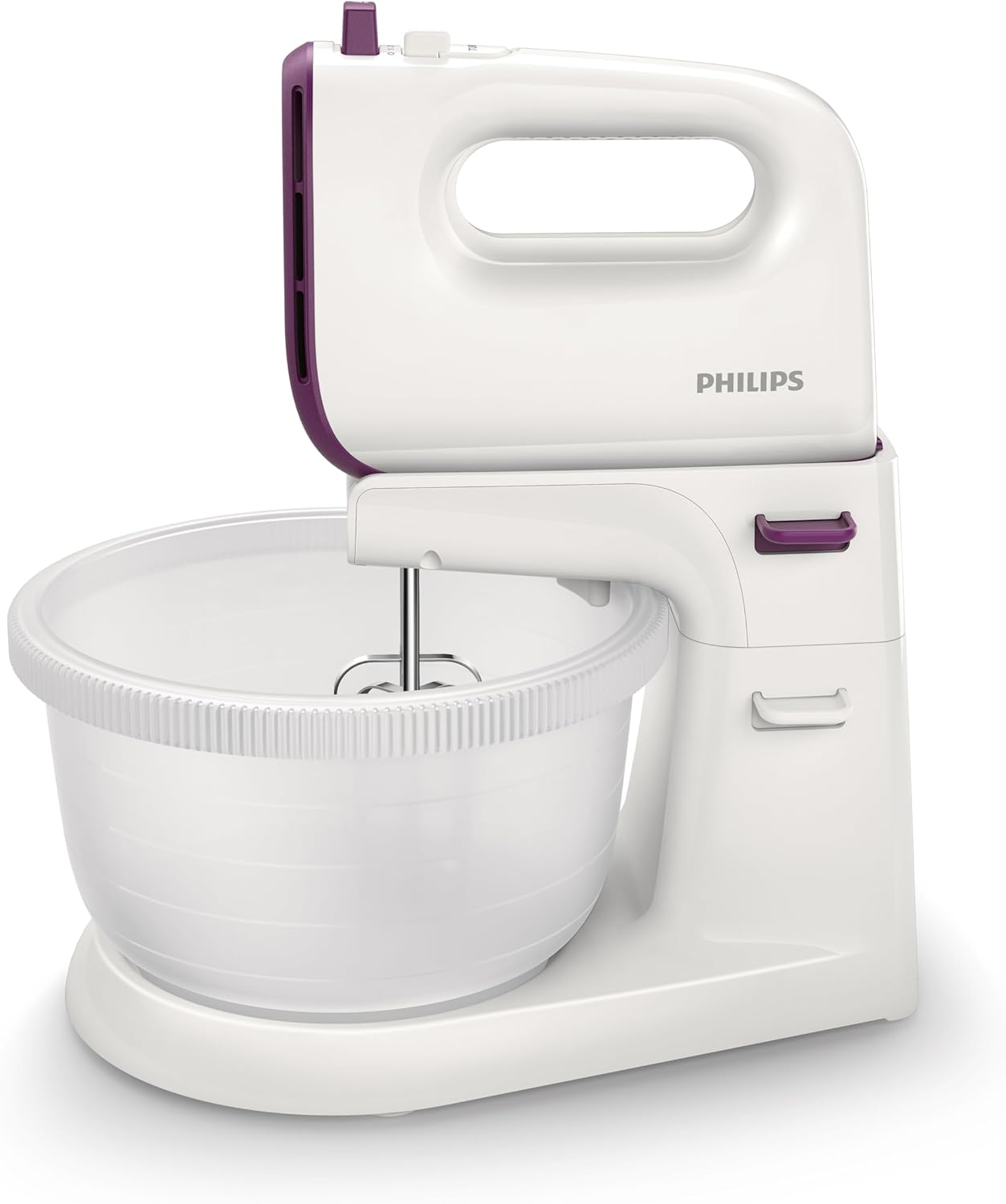 Philips Mixer - 400W - 3L Bowl, Double Balloon Beater, Kneading Tool, 5 ...