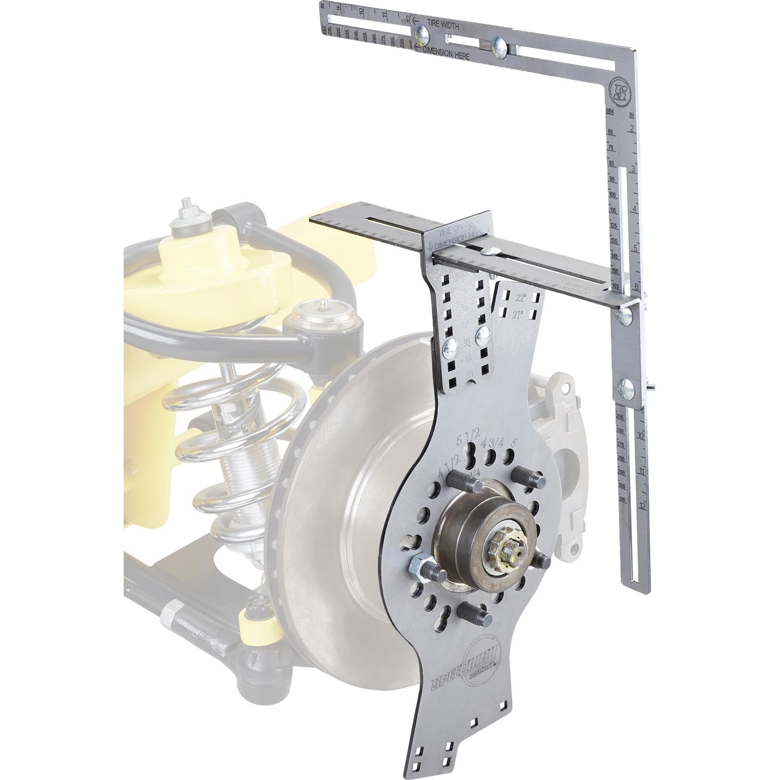 Amazon.com: Speedway Motors WheelWise™ 5-Lug Wheel Fitment Tool with ...