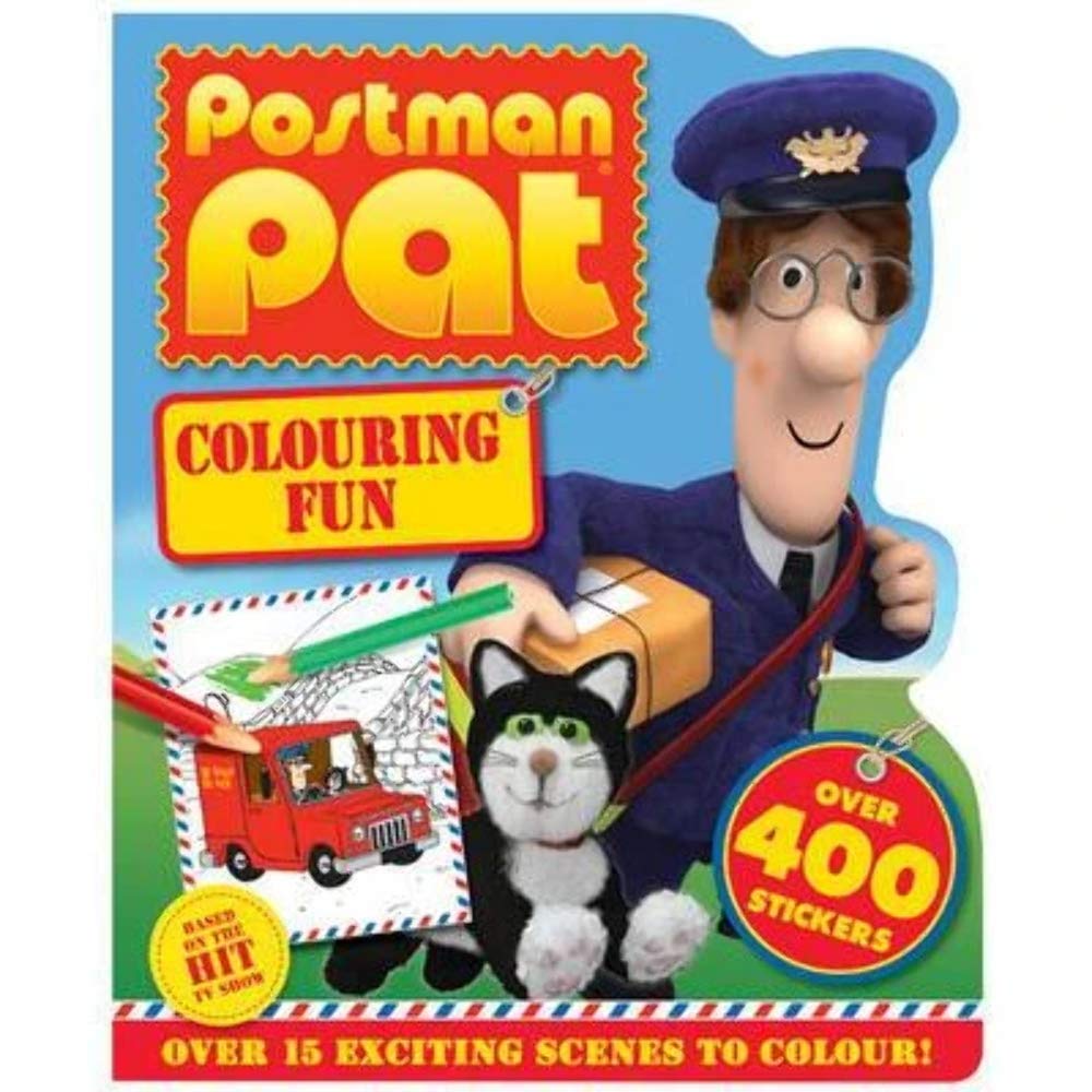 Postman Pat - Colouring Fun : Igloobooks: Amazon.co.uk: Books