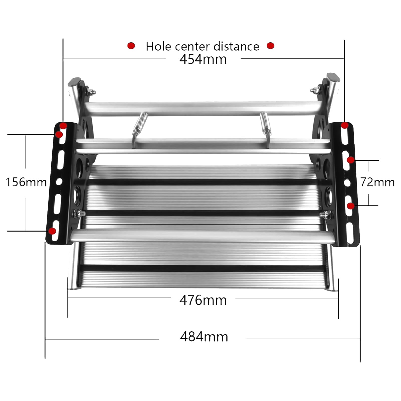 Snapklik.com : Manual RV Step Single Ladder Step Telescopic Folding RV ...