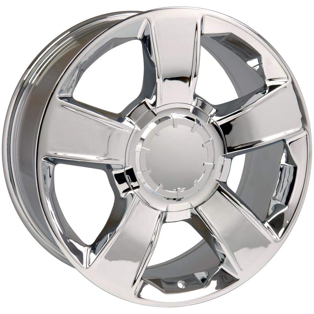 20 Inch Factory Chevy Wheels 20 Inch Gloss Black AT4 Style Split Spoke