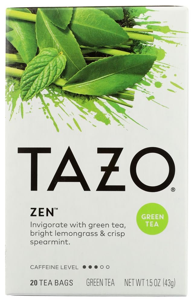 Amazon.com : Tazo Zen Green Tea, 20 Count : Grocery & Gourmet Food
