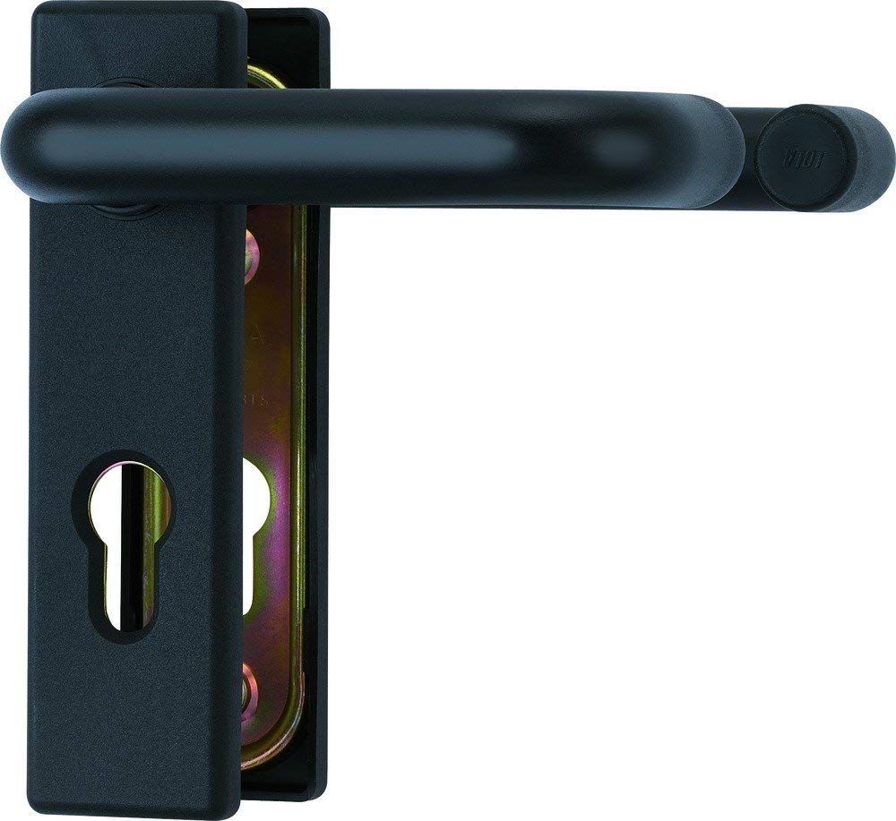 Buy Short Door Fitting for Fire Protection Doors Door Handle Set Matt ...