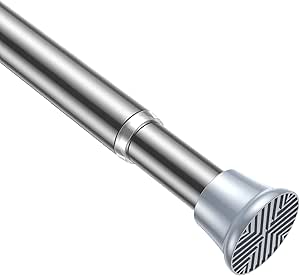 Amazon.com: AIZESI Tension Rod 24 to 46 Inch, 1Pcs Silver Tension Rod ...