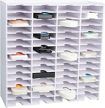 Amazon.com: Sanfurney 60 Slots Ink Pad Storage Holder Stamp Pad ...