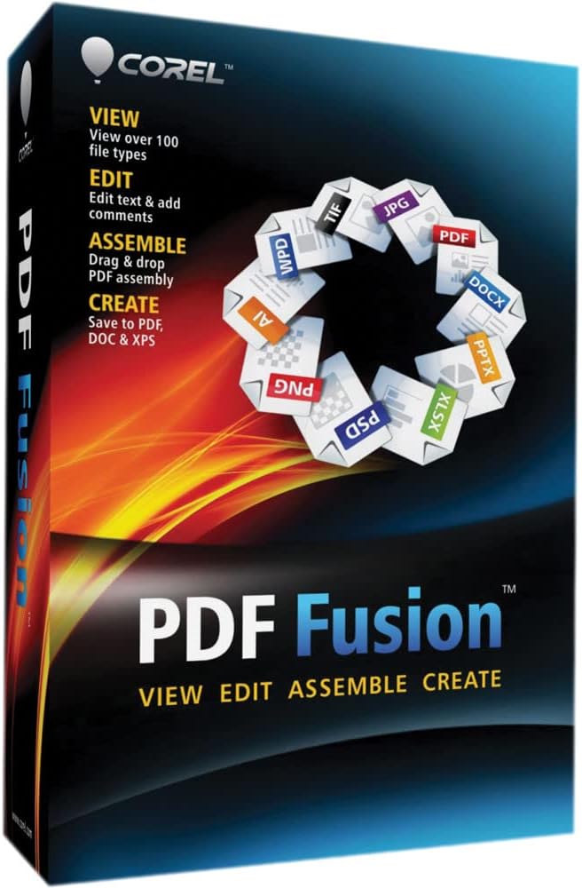 Corel PDF Fusion, PDF Editor, Lifetime, 1 Device : Amazon.com.mx: Software