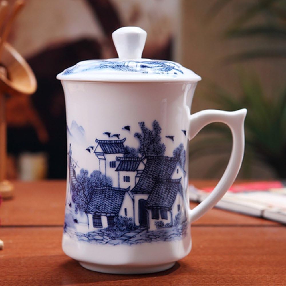 Amazon.com | Top Grade Large China Tea Mug/Coffee/Drinking Mug/Cup ...