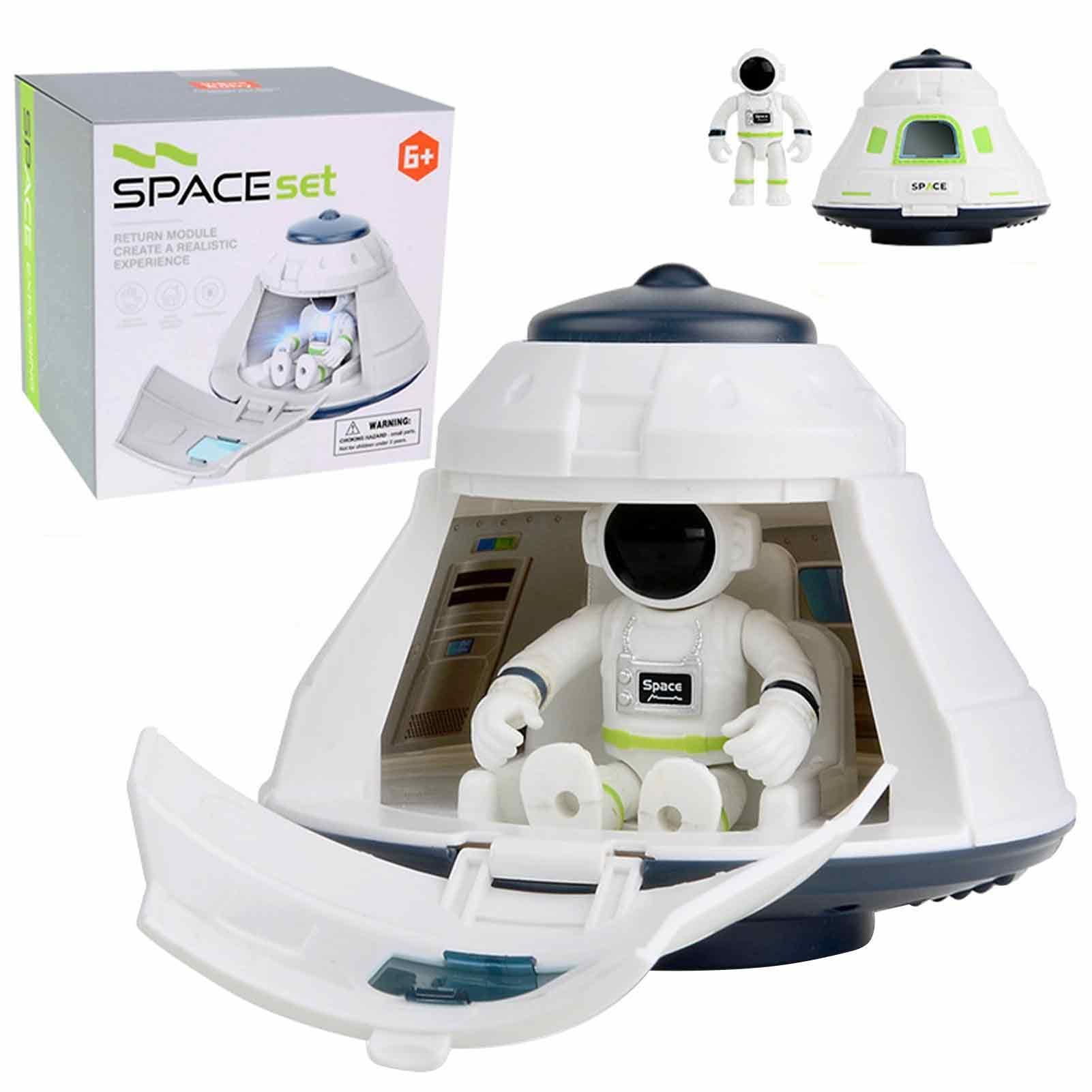 Return Cabin Space Astronauts Toys For Kids,Space Shuttle & Rover Car ...