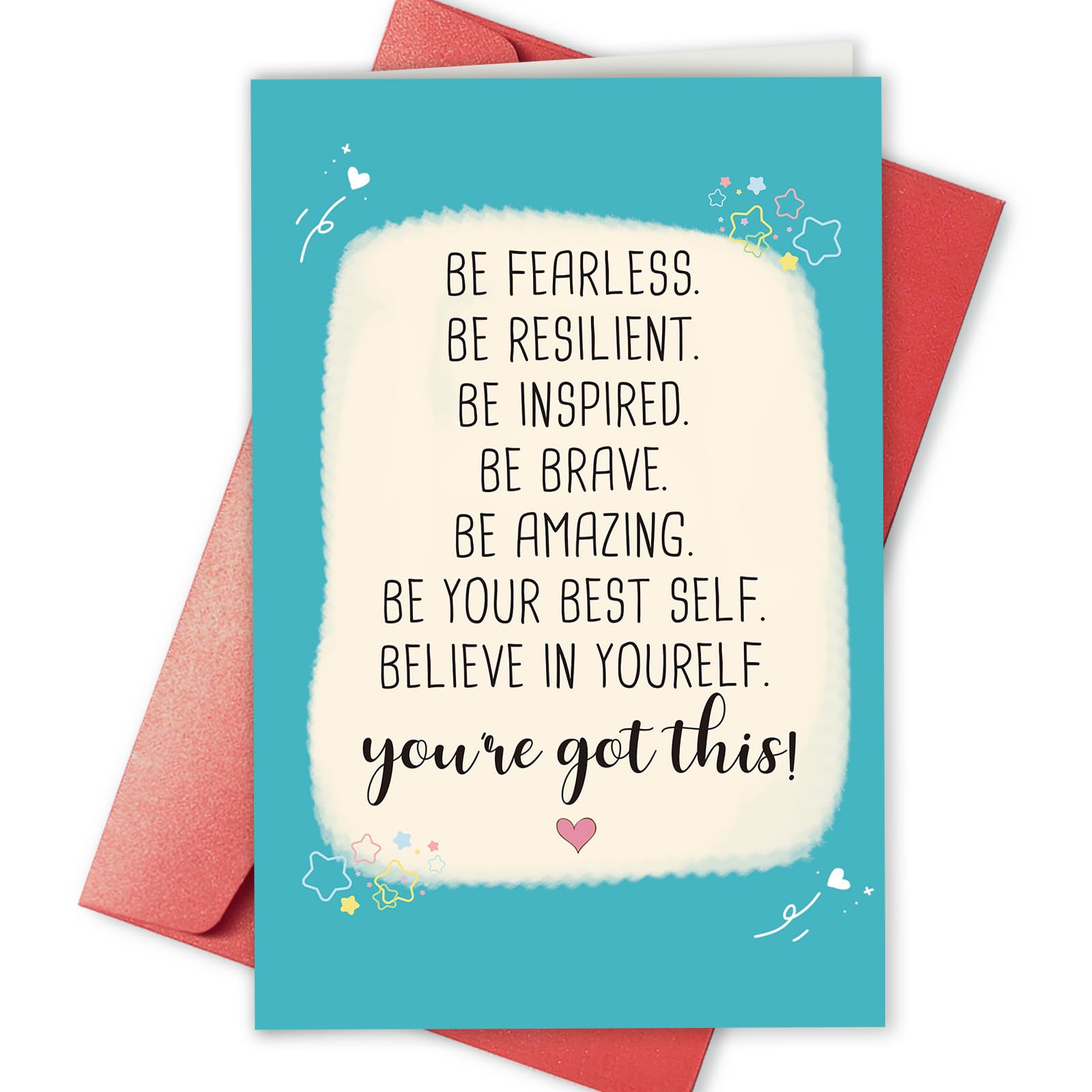 Amazon.com : Bablira Funny Good Luck Card for Him Her, Poem ...