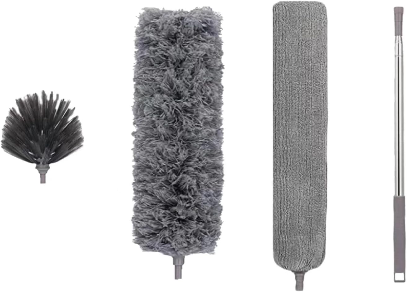 Amazon.com: Microfiber Feather Duster 4-in-1 Kit, Dusters for Cleaning ...