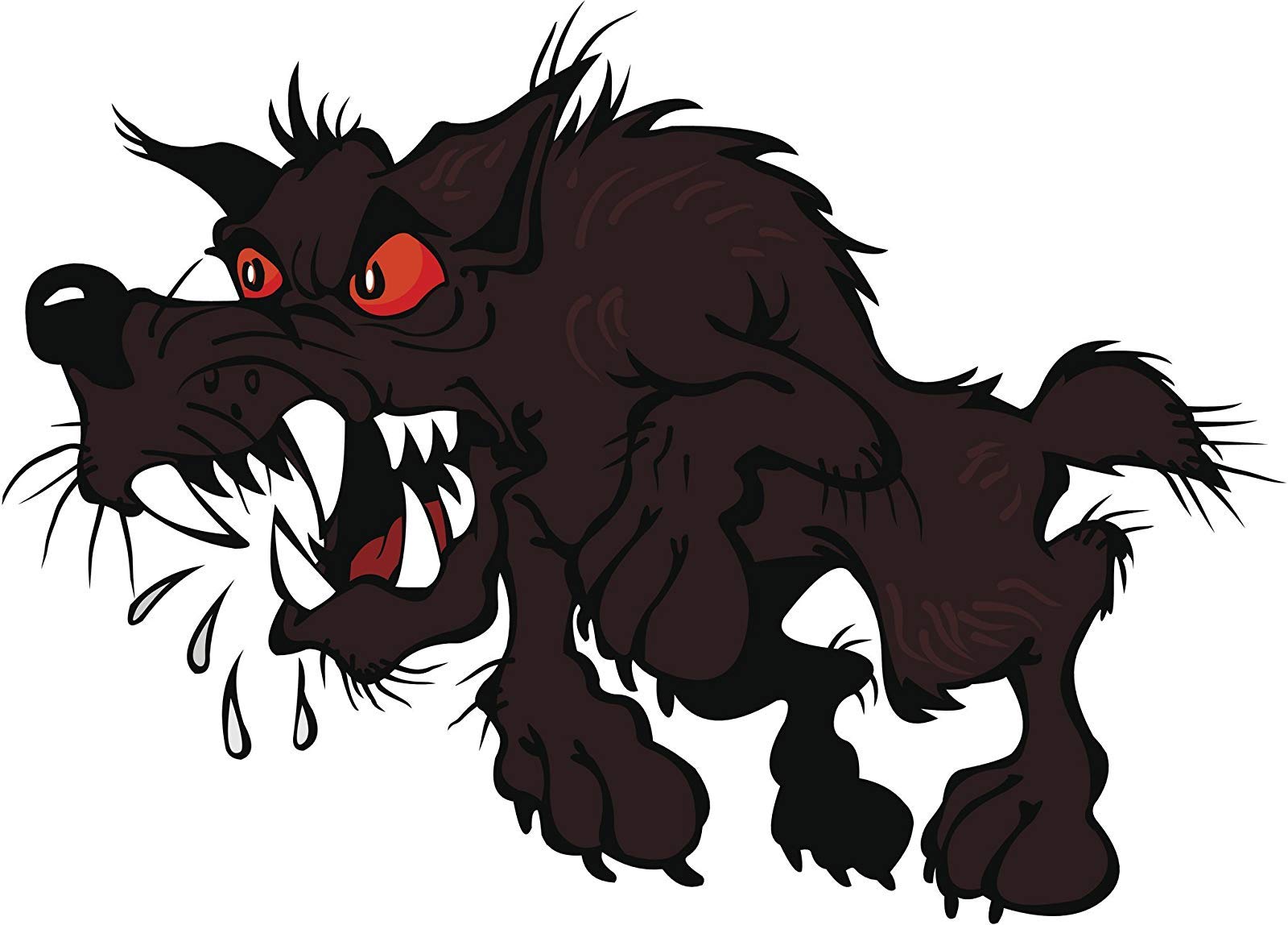 Rabid Dog Clipart