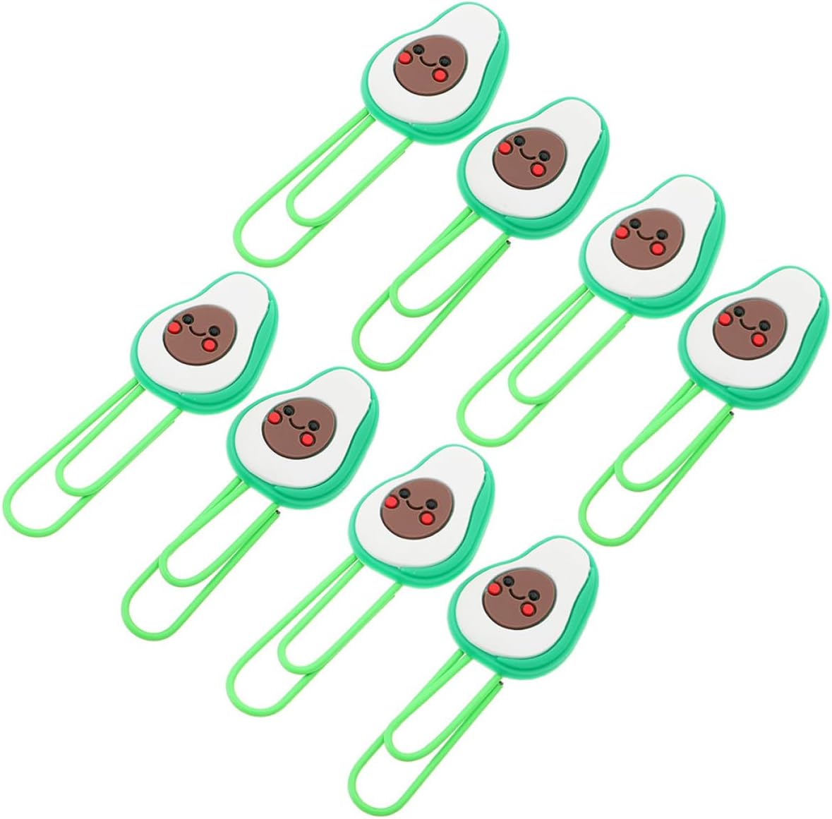 Amazon.com : TEHAUX 8pcs Paper Clip Cute Document Clips Bookmark Clips ...
