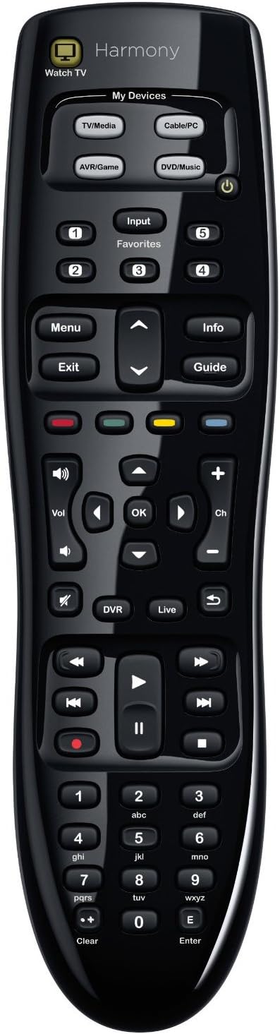 Amazon.com: Logitech Harmony 950 Touch IR Remote Control for up to 15 ...
