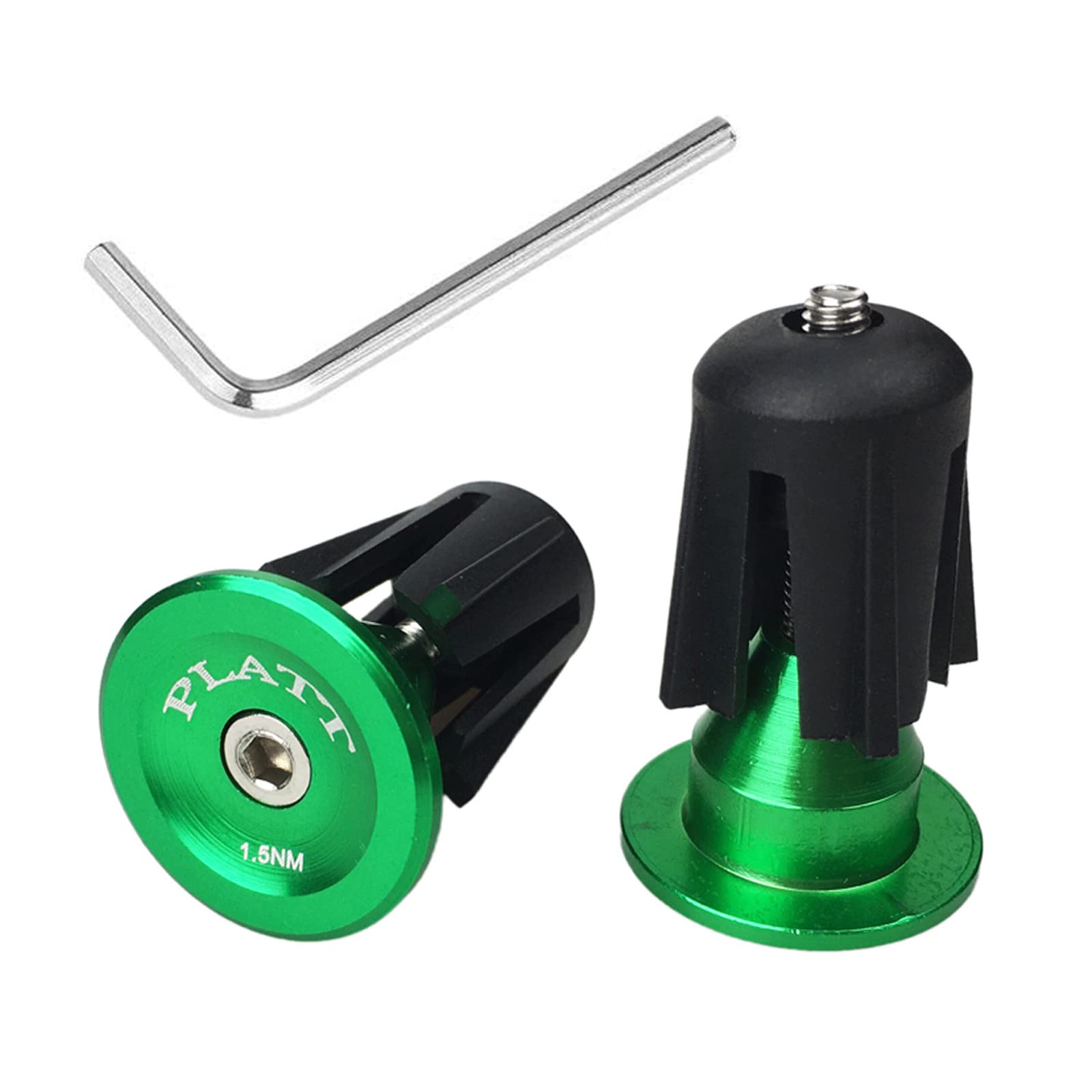 Snapklik.com : PLATT Bicycle Bar End Plugs Aluminum Bike Handlebar Cap ...