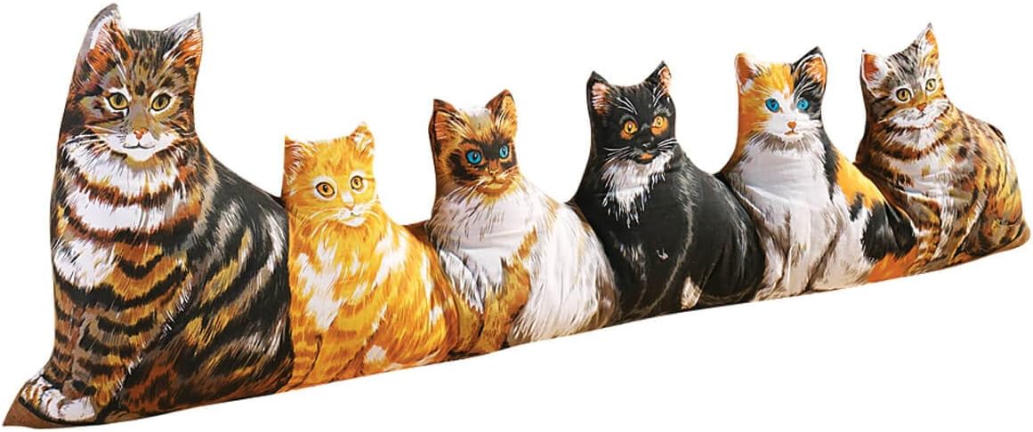 Amazon.com: MOSKILA Cat Draft Block, Energy Efficient Decorative Door ...