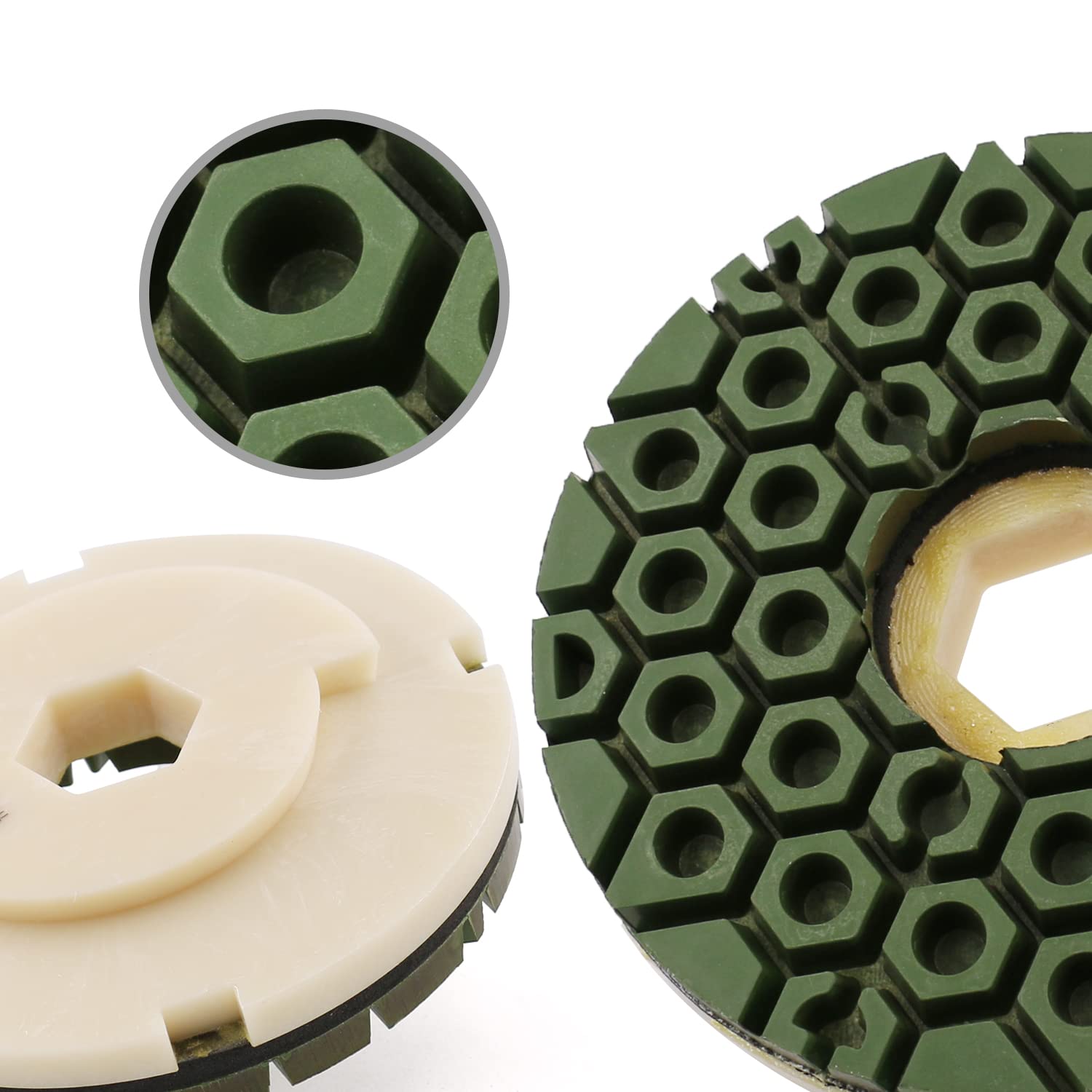 Snapklik.com : HOMESOM 1PC 6 Inch Snail Lock Edge Polishing Pad Diamond ...