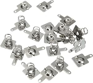 Amazon.com: 50 Pairs Battery Springs AAA Battery Negative to Positive ...
