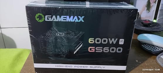 Fonte Gamemax Gs600 600w 80 Plus White Pfc Ativo Preta | Amazon.com.br