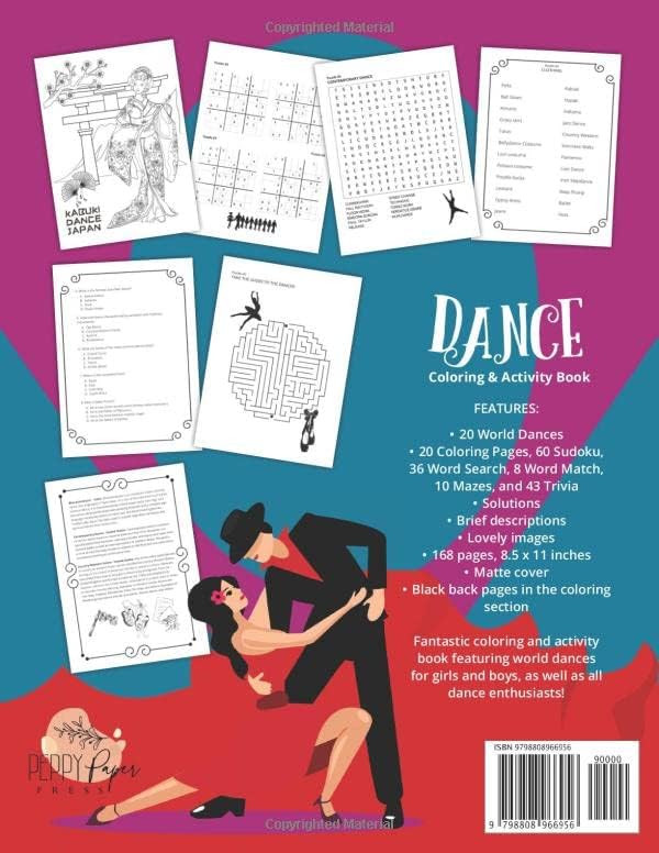 Dances Of The World Coloring Pages