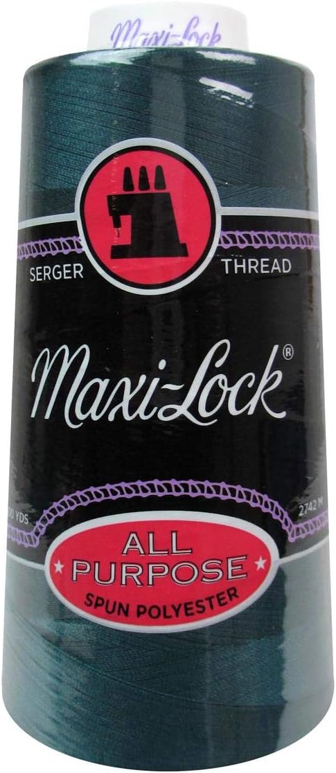 Amazon.com: American & Efird Maxi-Lock Cone Thread, Spruce, 9000 Foot