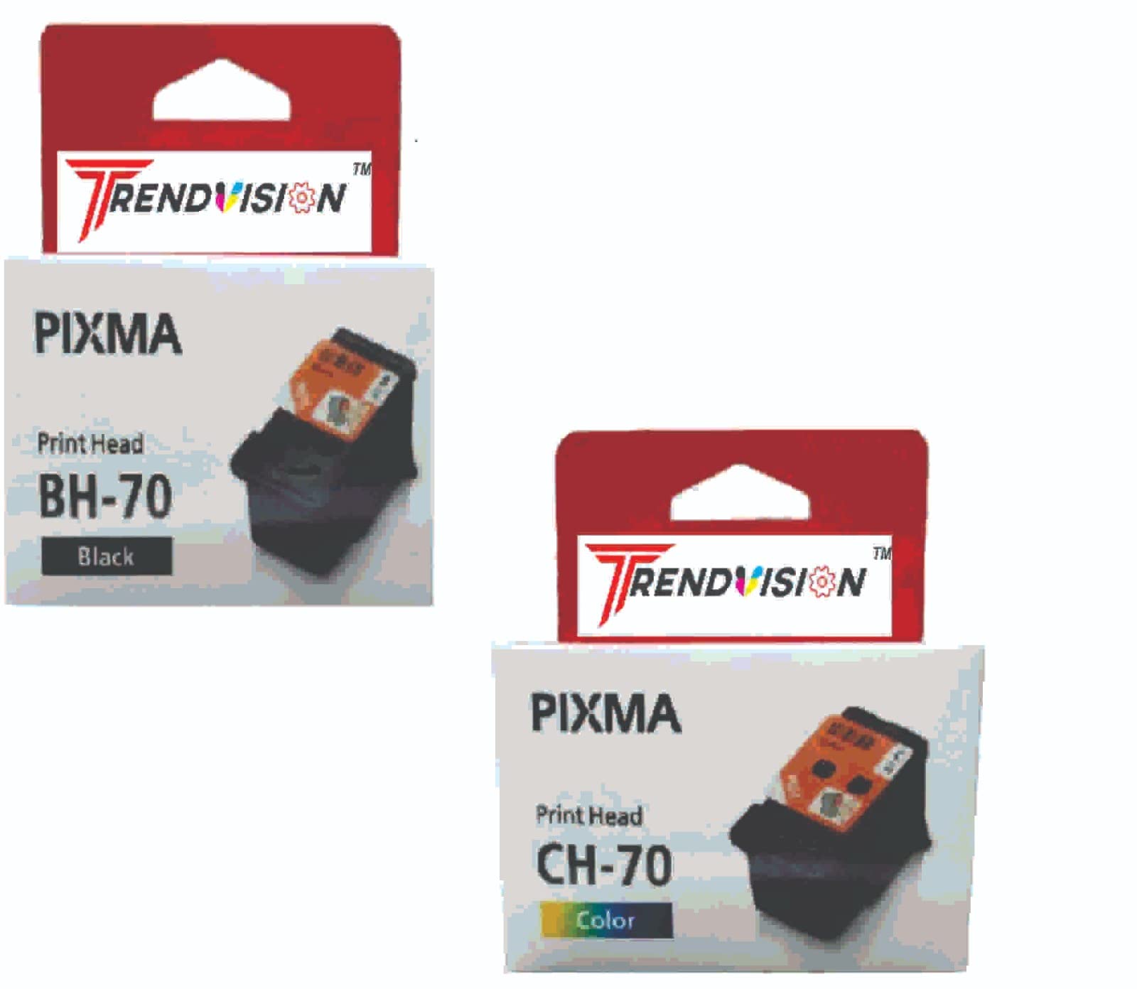 Trendvision BH-70 & CH-70 Combo Print Head Compatible with Canon PIXMA ...