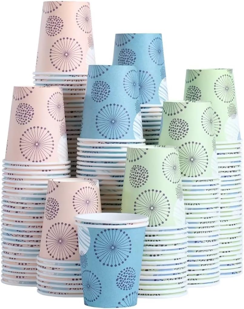 Amazon.com: [300 Pack] 5 oz Mini Paper Cups, Small Mouthwash Disposable ...