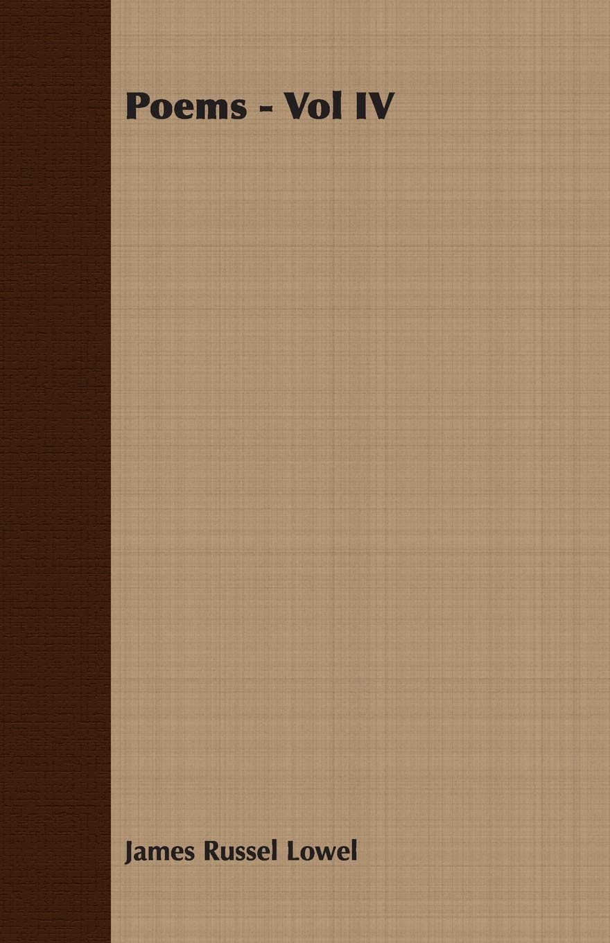 Poems: Lowel, James Russel: 9781406745528: Amazon.com: Books