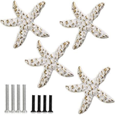 Laurey 56760 Oceana Starfish 3-Inch Diameter Knob, Silverado - Cabinet And Furniture Knobs ...