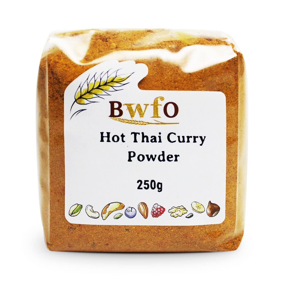 Thai Curry Powder Hot 250g (BWFO) : Amazon.co.uk: Grocery