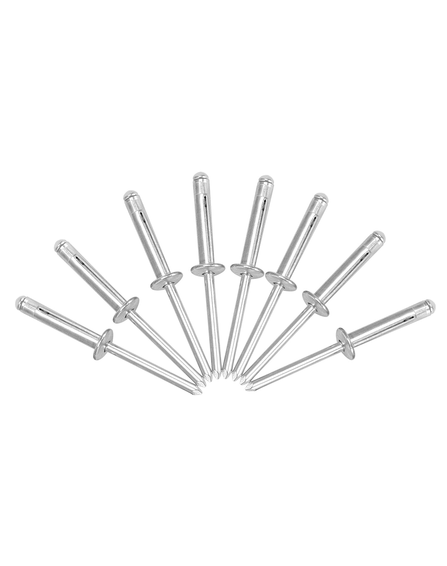 Snapklik.com : Exploding Rivets, 200 Pcs 3/16" X 1" Large Head Aluminum ...