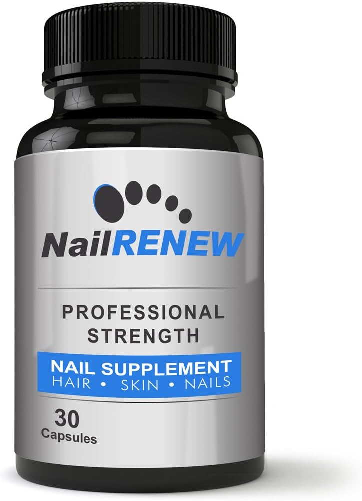Amazon.com: NailRENEW Daily Nail Supplement - Professional Strength ...
