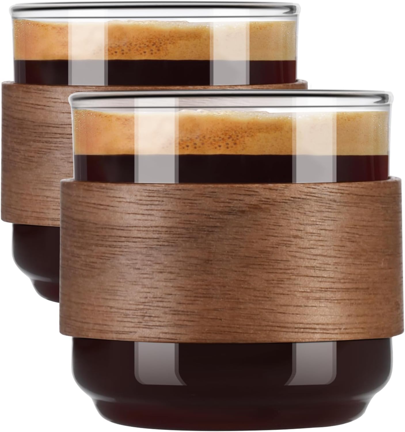 Amazon.com | Fellow Monty Milk Art Espresso Cups - Small Double Wall ...