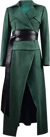 Amazon.com: Womens Lady Sybil Ramkin Halloween Cosplay Costume Coat ...
