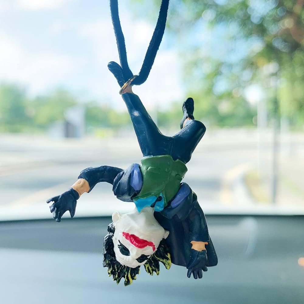YOURKARTS.COM Hanging Upside-Down Comic Villain Car Charm – Unique Dashboard Decor : Amazon.in ...
