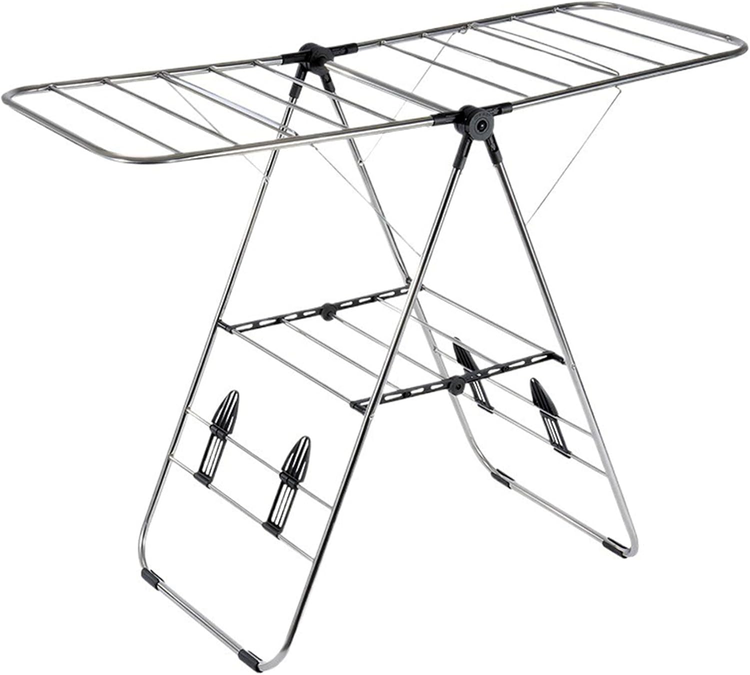 Amazon.com: Drying Rack, Metal Drying Rack, Foldable, Space-Saving ...