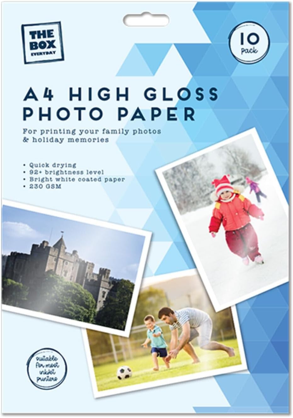 A4 Glossy Photo Paper - White : Amazon.co.uk: Stationery & Office Supplies