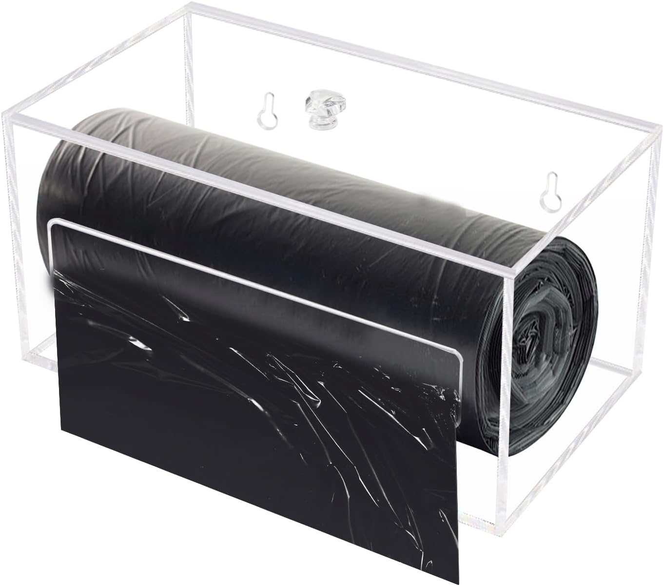 Amazon.com: 2 in 1 Large Trash Bag Dispenser Roll Holder, Durable ...