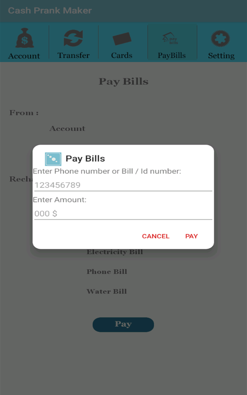 Cash Prank Maker - App on Amazon Appstore