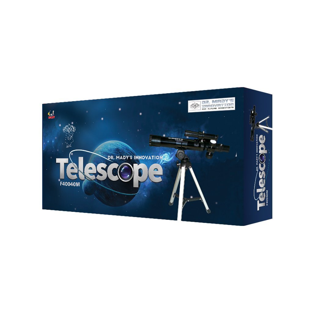 Buy Dr. Mady's Innovation Telescope 400F40, Refractor, 40mm Aperture ...