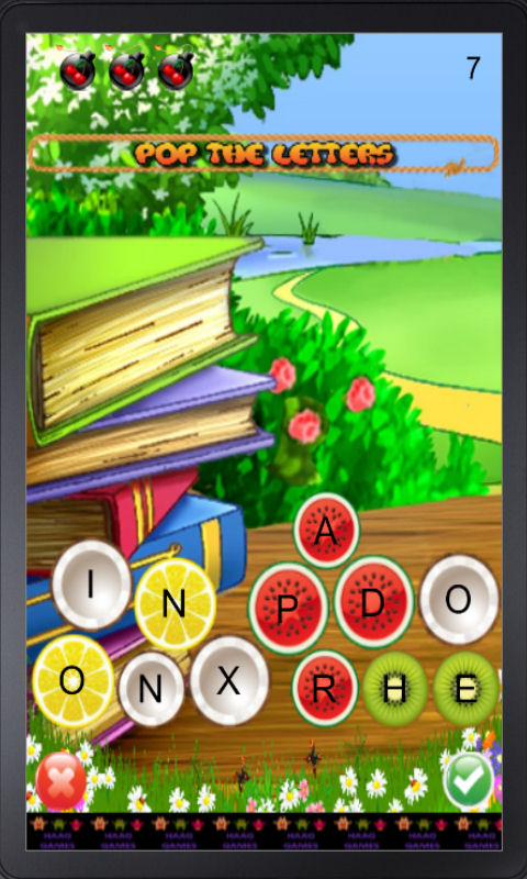 pop the letter - word game free - App on Amazon Appstore
