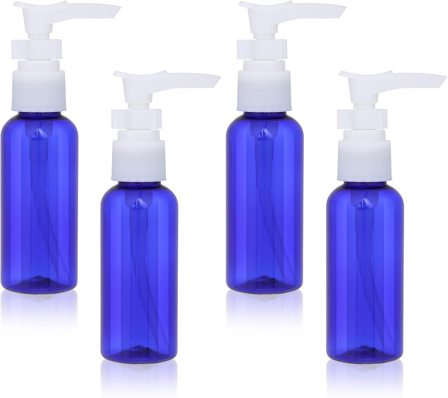 Amazon.com: 4 Pack Travel Bottles Pump Bottles Dispenser 1.7oz/50ml ...