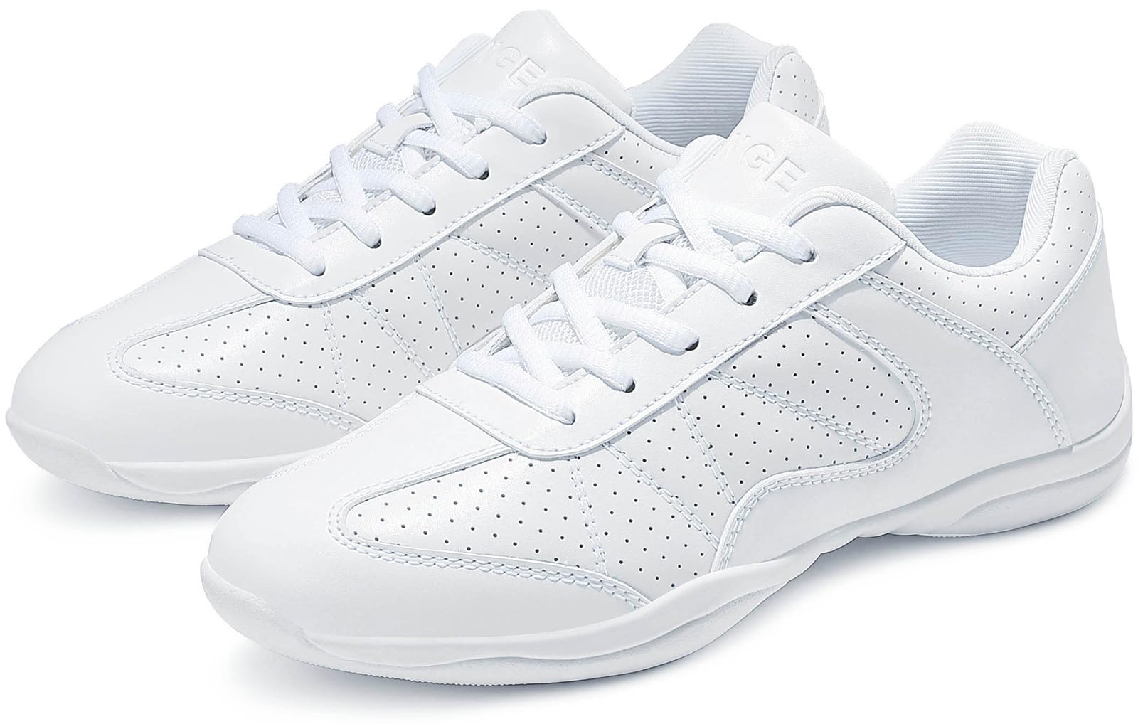 Snapklik.com : BAXINIER Girls Cheerleading Shoes Women White Cheer ...