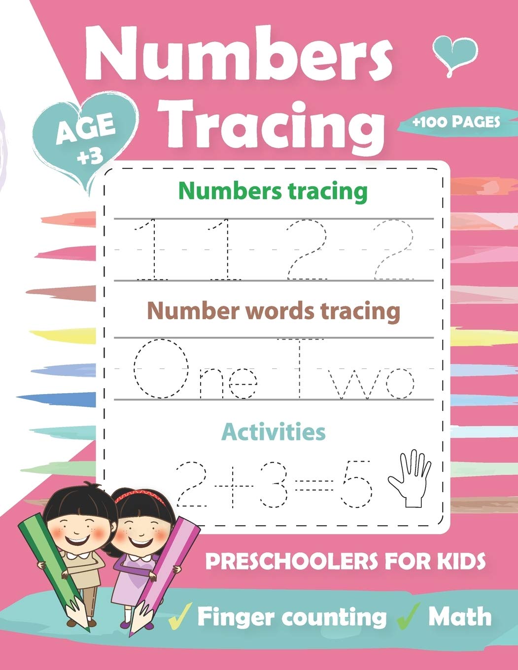 Buy Numbers Tracing Preschoolers for kids: Number Practice Workbook To ...